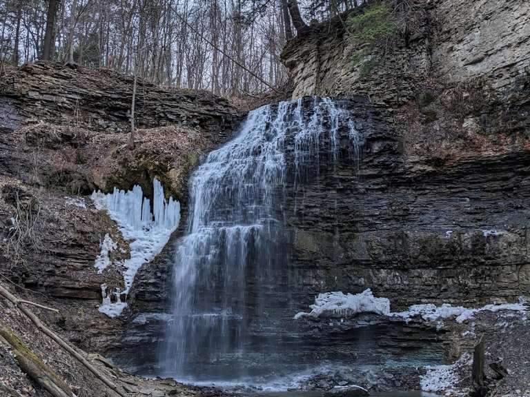 Canterbury Falls, Sherman Falls & Tiffany Falls loop | wandeling | Komoot