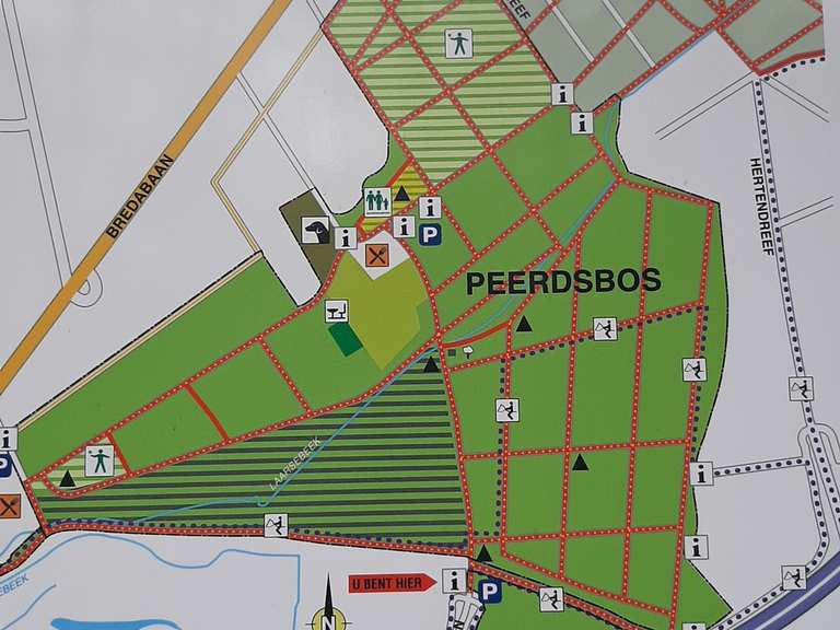 Het Peerdsbos wandelroutes en hikes | Komoot