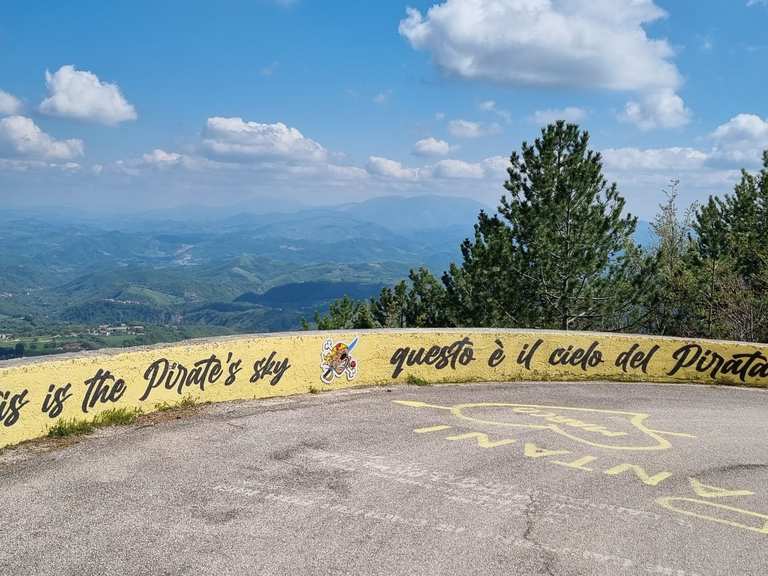 Passo Marco Pantani (Cippo di Carpegna): percorsi per bici da corsa ...