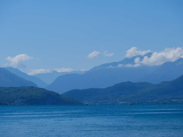 Cycle path with the best views of Lake Annecy - Road Cycle Routes and ...