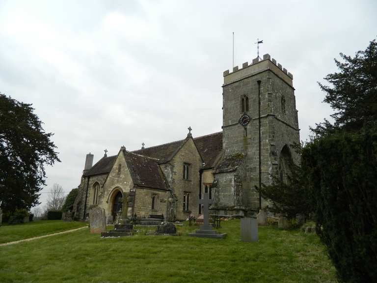Boucle de Shillingstone Hill & Okeford Fitzpaine depuis Shillingstone ...