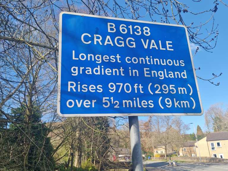 Cragg Vale - England's Longest Climb - Road Cycle Routes and Map | Komoot