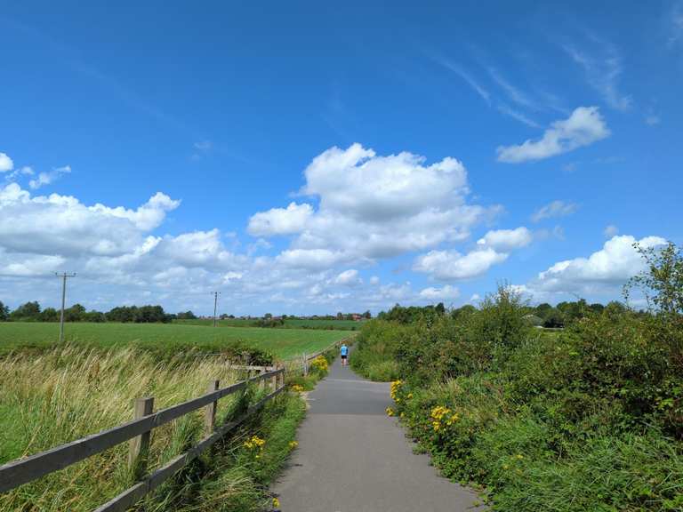 De Winterley Pool para Wheelock loop | corrida | komoot