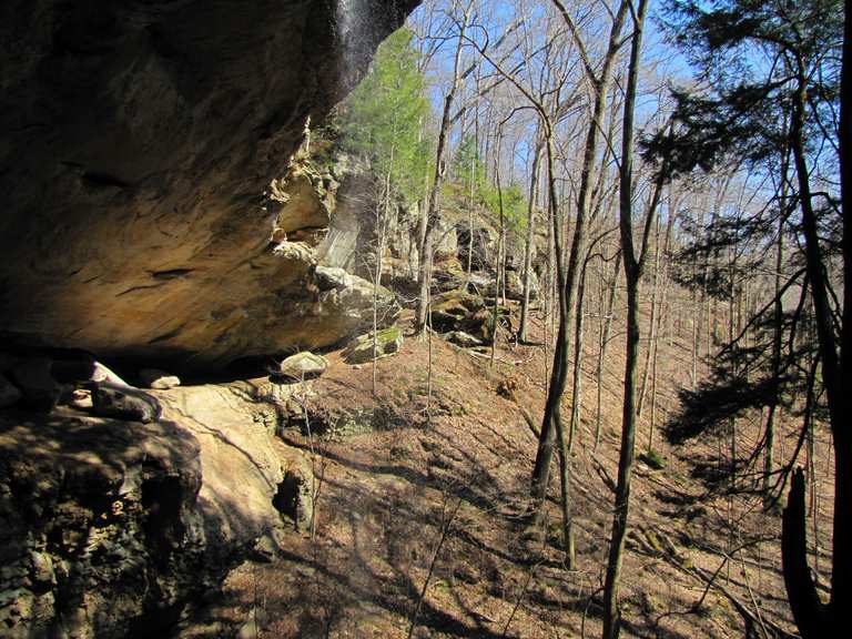 Hemlock Cliffs Loop — Hoosier National Forest | hike | Komoot