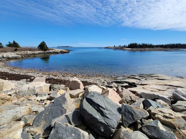 Schoodic Woods Campground to Blueberry Hill — Acadia National Park ...