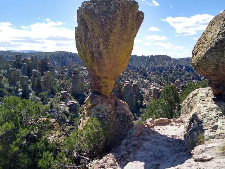 Echo Canyon Trail and Heart of Rock Loop in Chiricahua National Monument — Coronado National ...