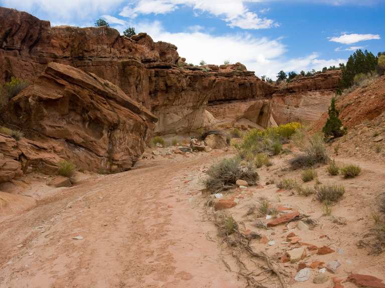 Harris Wash Trail to Cosmic Ashtray (The Volcano) — Grand Staircase ...