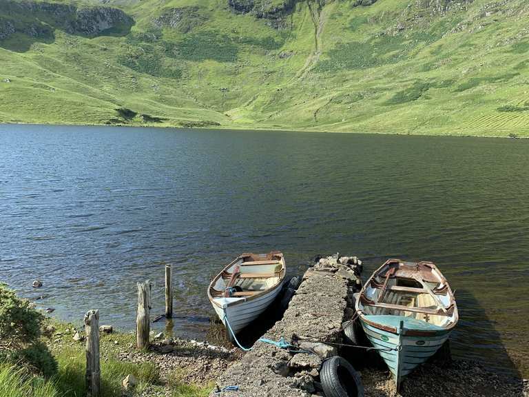 Letterfrack, Tully Cross, Croonagh e Owenduff Bridge loop — Connemara ...