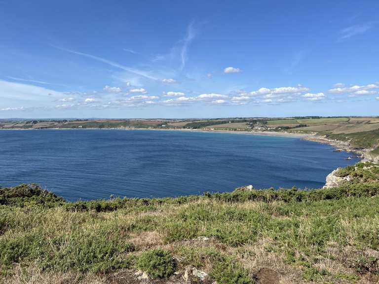 Nare Head & Veryan boucle depuis Pendower Beach — Cornwall | randonnée ...
