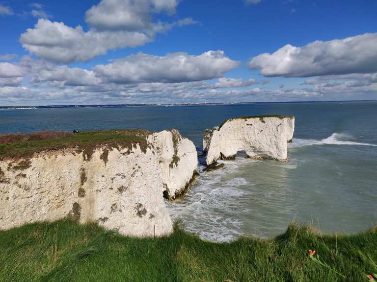 Branksome Beach, Sandbanks, Studland Bay & Old Harry from Branksome ...