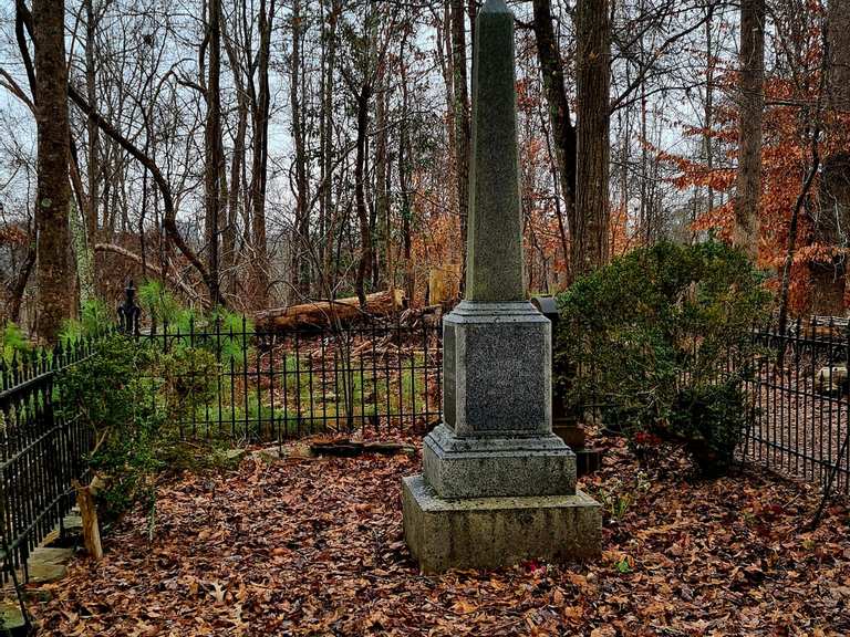 Sope Creek Trail – Scribner Family Cemetery loop from Riverwood ...