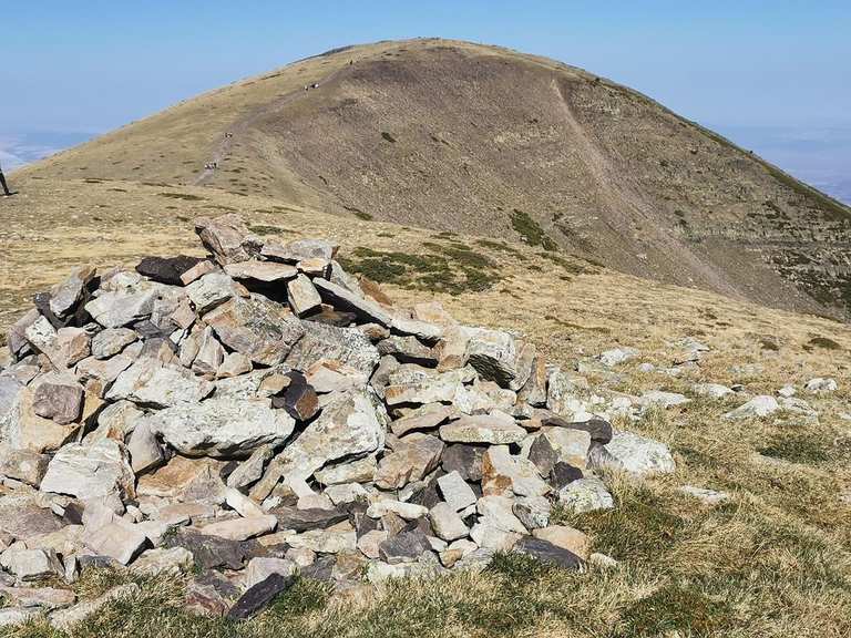 Pico Moncayo y Peña Negrilla desde el Santuario de la Virgen del ...