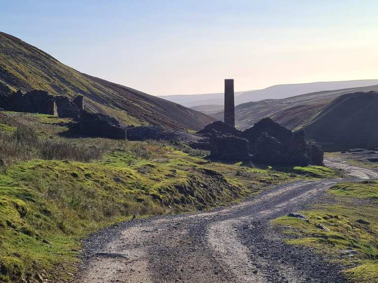 Old Gang Smelting Mill and Bunton Crushing Mill loop from Surrender ...