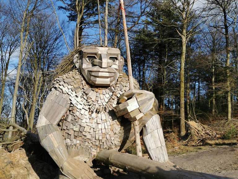 Stærke Storm Troll and Bunker Routes for Walking and Hiking | Komoot