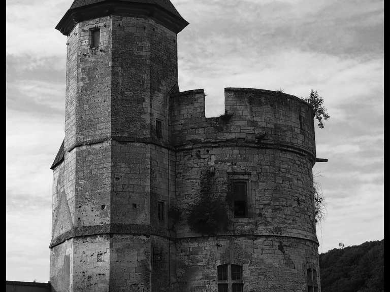 Woods and Château de Tancarville — loop in the Parc Naturel Régional ...