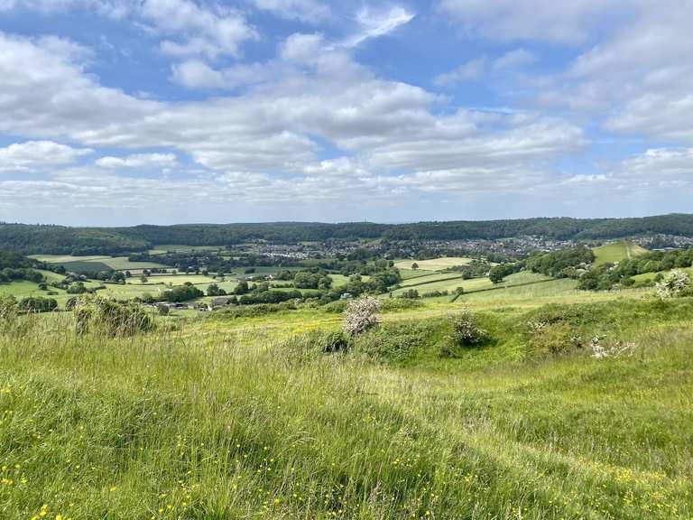 Downham Hill & Cam Peak loop — The Cotswolds AONB | hike | Komoot