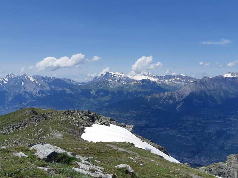 Mont Noble do Lac de Louché - pętla szlaku | bieg | Komoot