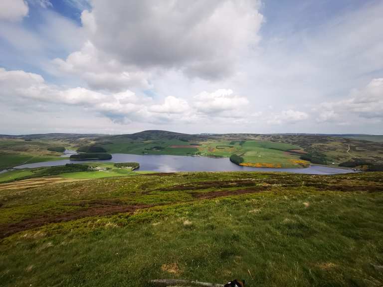 Whiteadder Reservoir & Priestlaw Hill loop — Lammermuir Hills | run ...