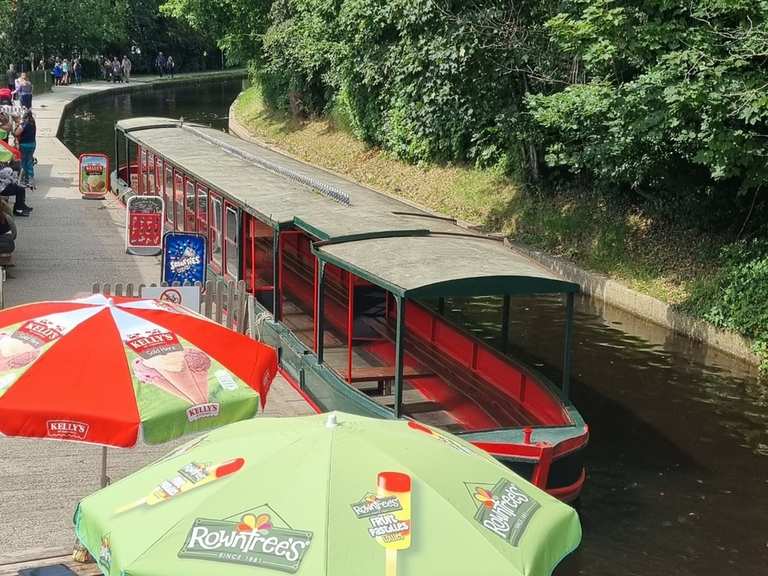 Horseshoe falls – Llangollen Wharf boot station Loop from Llangollen ...