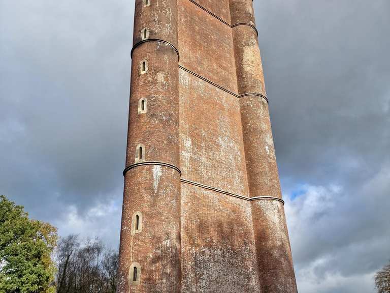 King Alfred's Tower - Cycle Routes and Map | Komoot