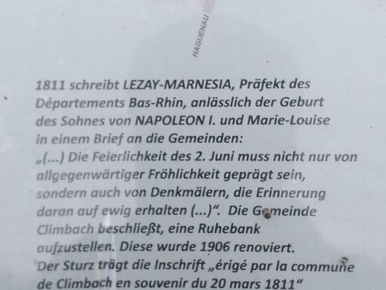 Napoleonsbank Climbach : Radtouren und Radwege | komoot