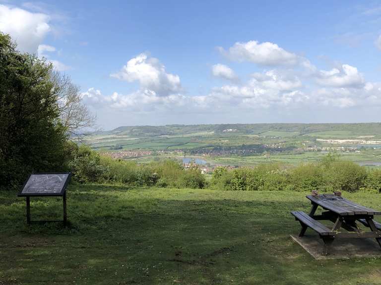 Medway Viaducts, Wouldham Marshes & River Medley loop — Kent Downs AONB ...