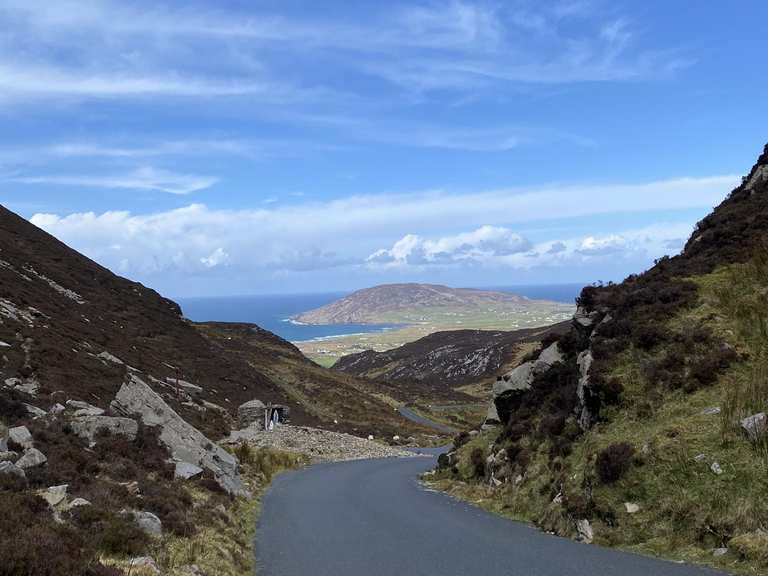 Urris Hills & the Gap of Mamore loop from Dunree Beach | hike | Komoot