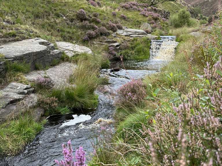 The Trinnacle loop from Yeoman Hey Reservoir — Peak District National ...
