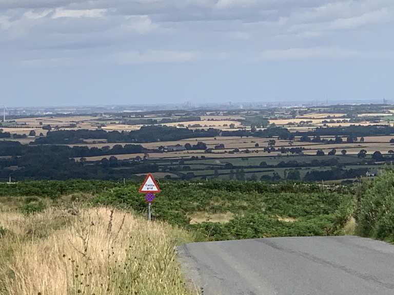Climb to Scarth Nick From Cod Beck Car Parks - Road Cycle Routes and ...