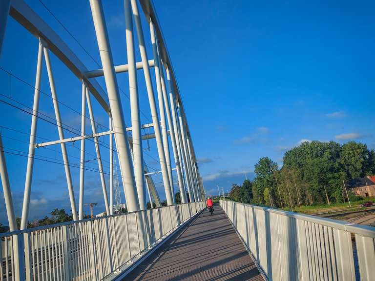 Fietsbrug langs de treinbrug : Radtouren und Radwege | komoot