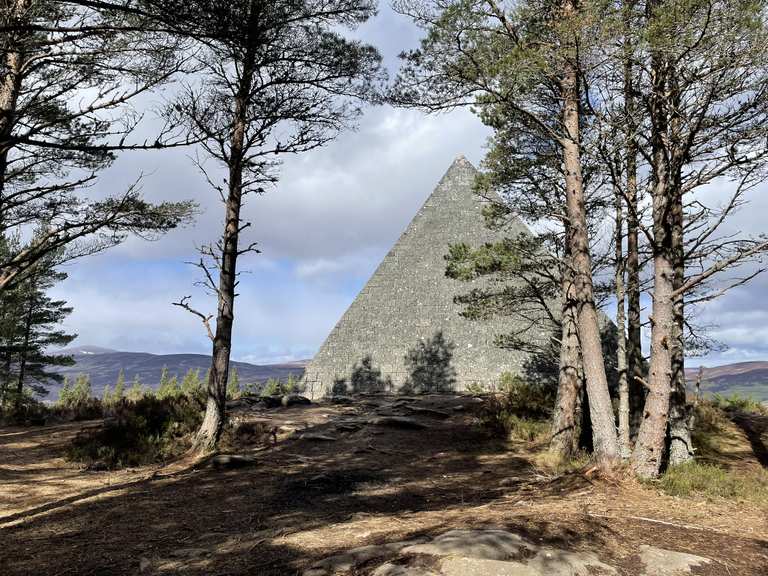 Balmoral Cairns - Prince Albert Pyramid Routes for Walking and Hiking ...