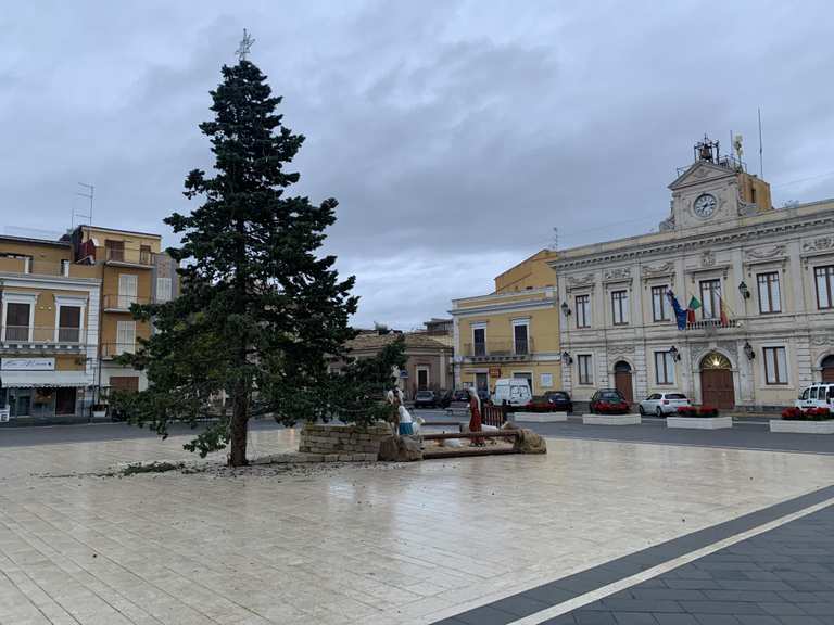 Lago di Lentini desde Carlentini - ruta en circuito | Paseo en bici ...