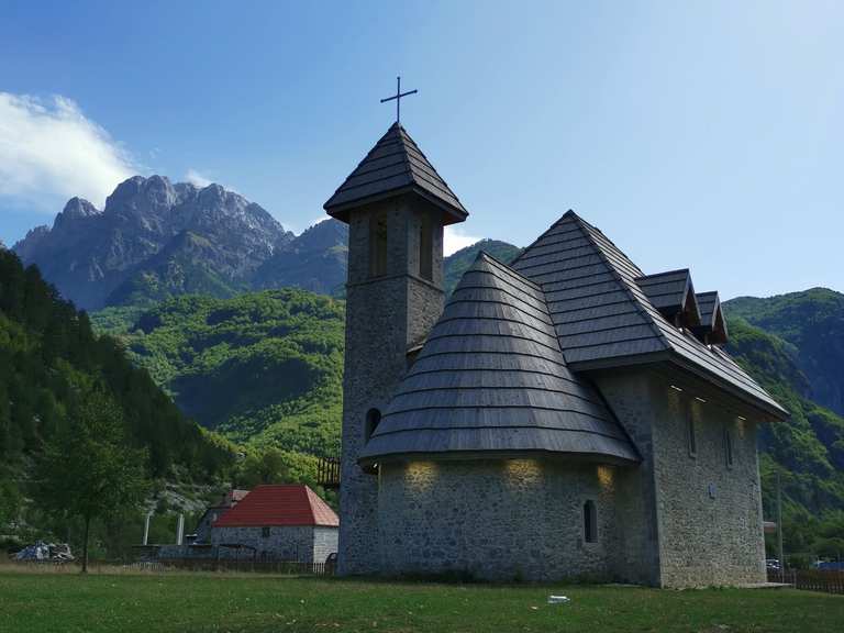 Kisha e Thethit - Church of Theth: Wanderungen und Rundwege | komoot