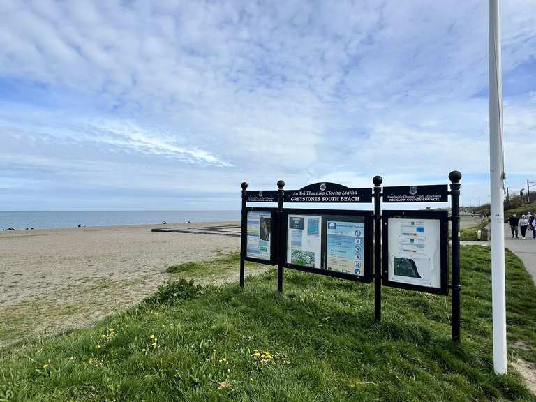 Greystones South Beach Routes for Walking and Hiking | Komoot
