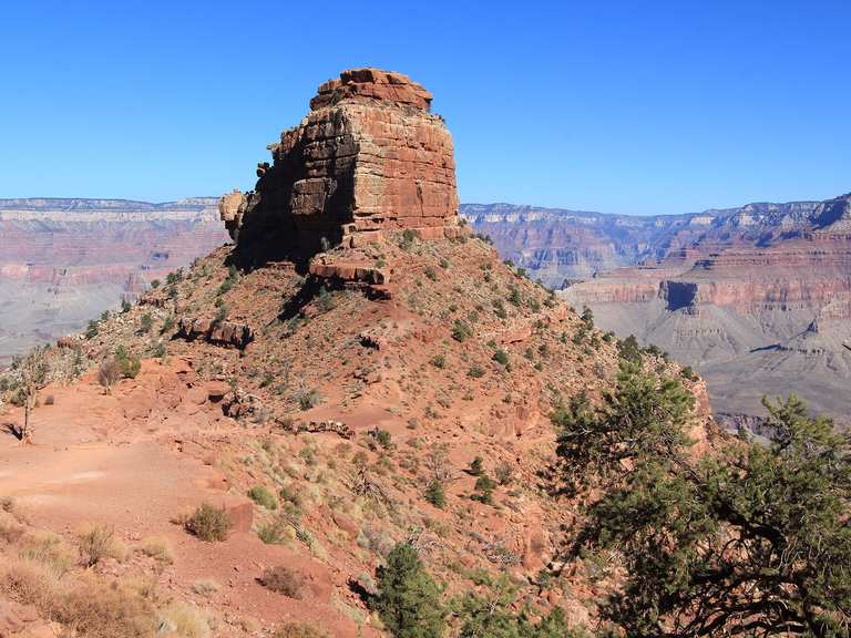Ooh-Aah-Point & Cedar Ridge from South Kaibab Trailhead — Grand Canyon ...