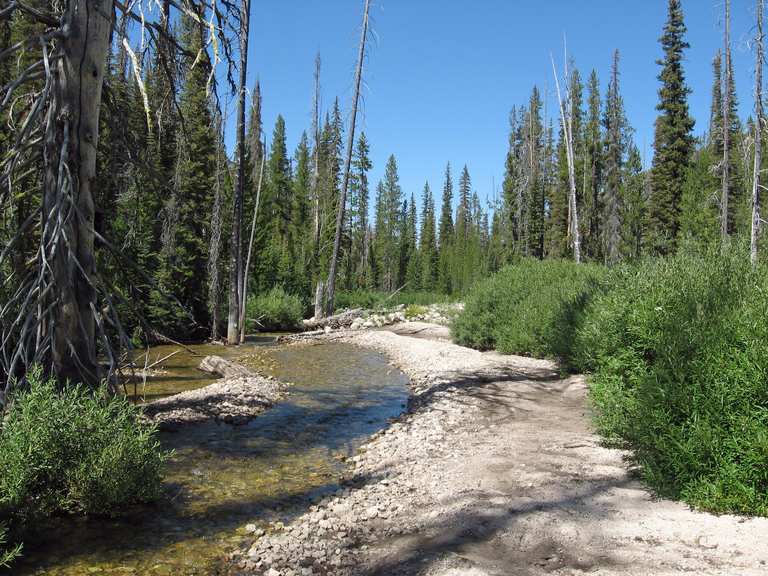 Hanson Lakes and Bridal Veil Falls — Stanley Lake Trailhead — Sawtooth ...