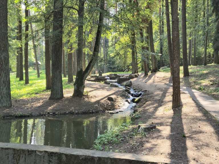 Sources et cascades sur la rivière Svislach - Itinéraires vélo et carte ...