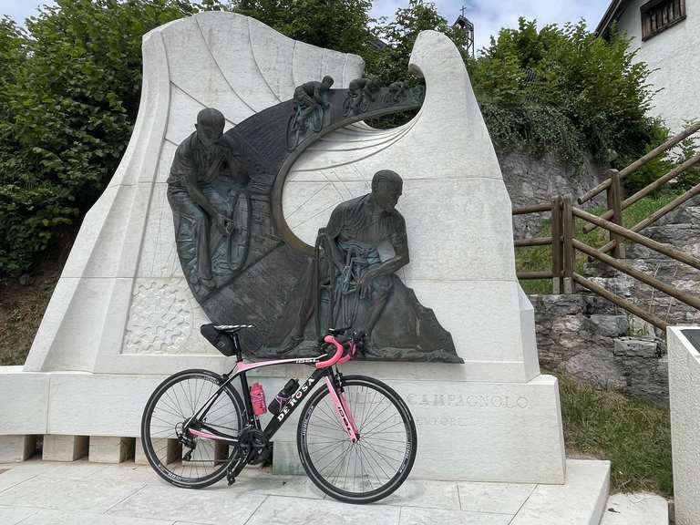 Giro del Cammino Retico: Cima Campo e Croce d'Aune | giro in bici da ...
