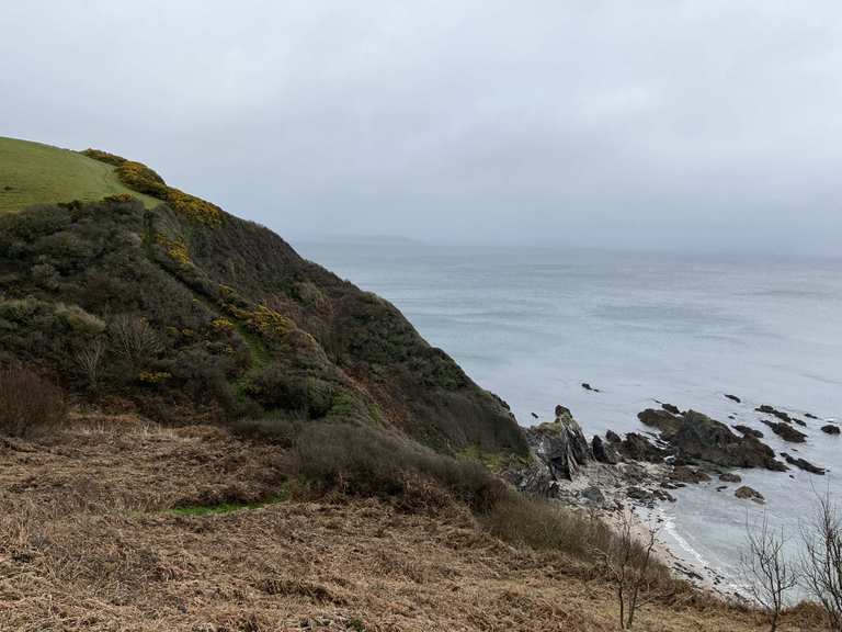 Polstreath Beach: Wanderungen und Rundwege | komoot