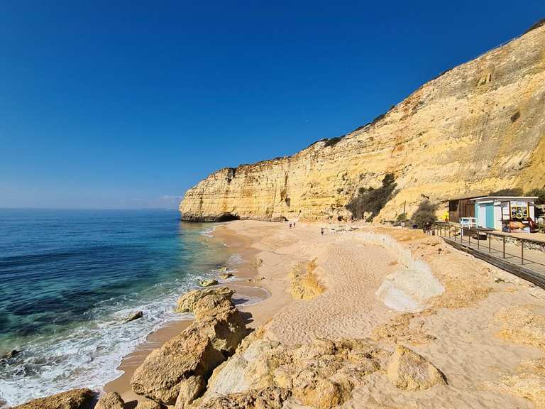 Praia de Vale Centianes routes en kaart | Komoot