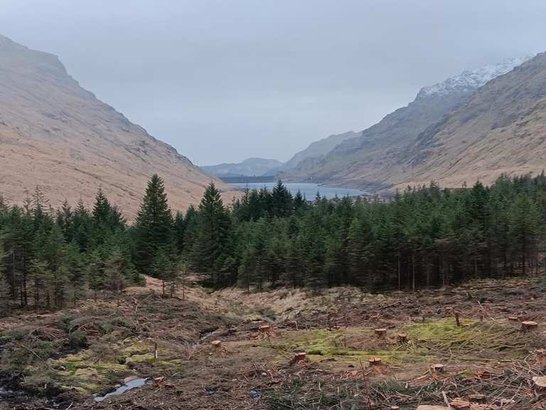 Link to Glen Kinlas Cycle Routes and Map | Komoot