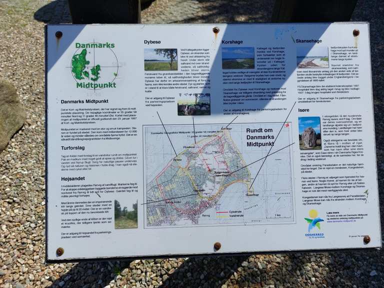Denmark's Geographical Midpoint – Hiking & Cycling Routes | Komoot