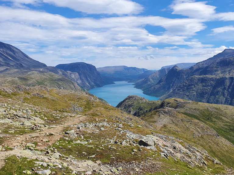 Chemin de crête de Gjendebu à Memurubu | randonnée pédestre | Komoot