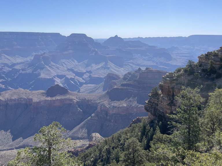 Grand Canyon Village, Yaki Point, and Grandview Point via Desert View ...