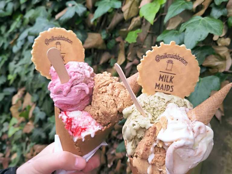 Milk Maids Ice Cream Parlour – Wander- & Radrouten | Komoot