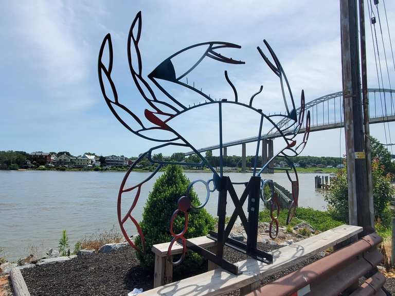 Ben Cardin C&D Canal Trail zu Michael Castle Trail — Chesapeake City ...