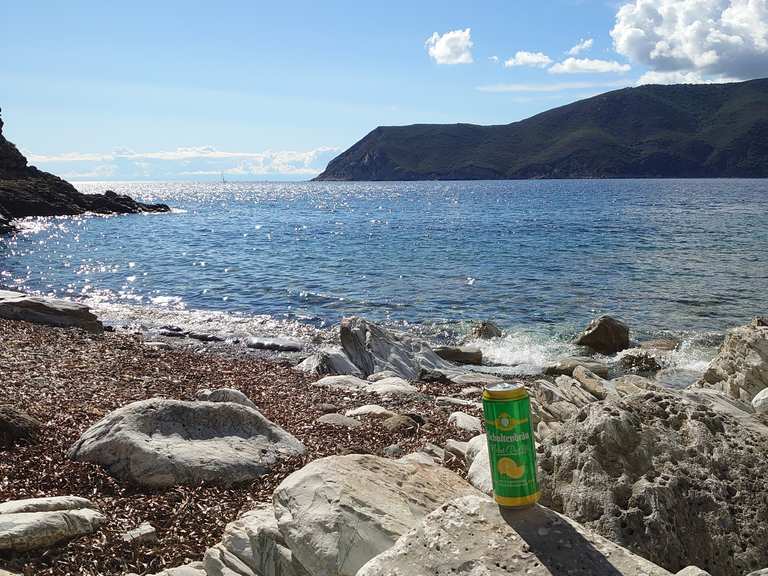 Trasa Widok na wybrzeże Capo Stella–Capo Stella (początek: Lacona ...