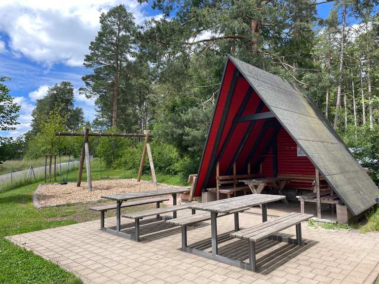 Forest playground with barbecue area – Hiking & Cycling Routes | Komoot