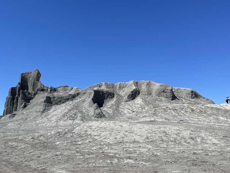 Formazione rocciosa vicino a Factory Butte : percorsi escursionistici e ...