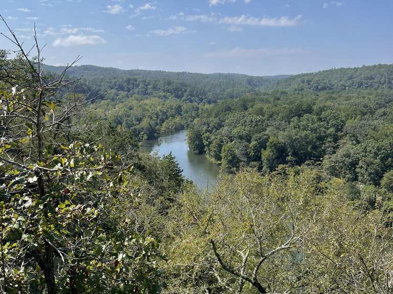 Skyline Overlook loop via Deer Crossing Trail — Beavers Bend State Park ...